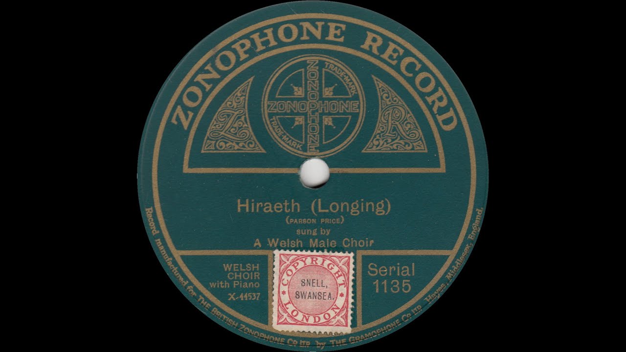 A Welsh Male Choir - Hiraeth (Longing) - YouTube