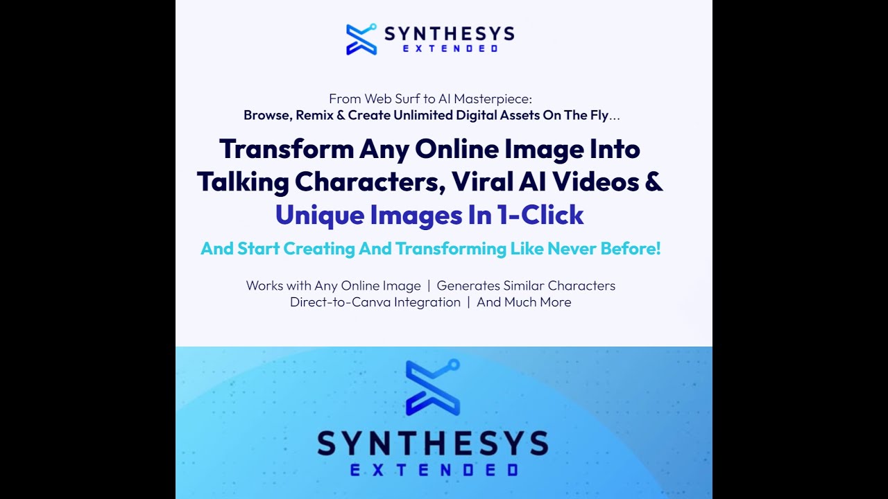 Synthesys eXtended Demo: Turn Any Image into Talking Characters, Viral ...