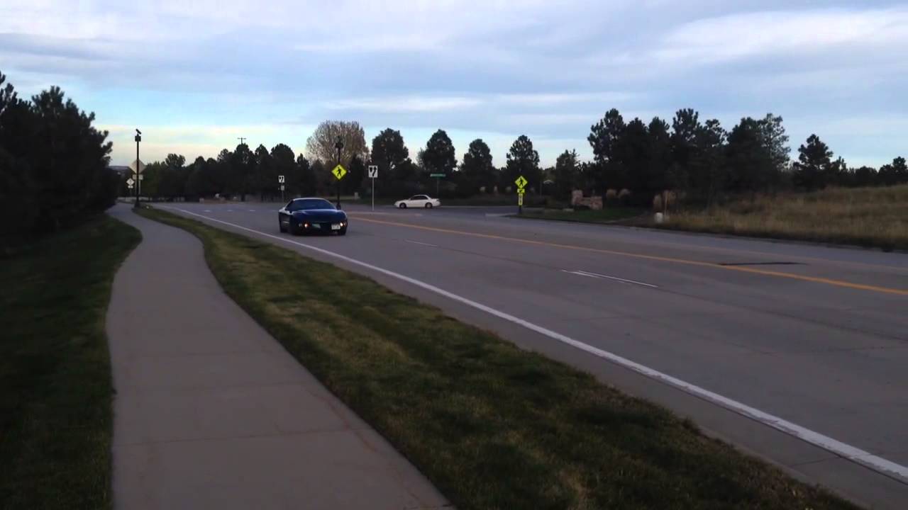 Turbo v6 firebird testing 8psi - YouTube