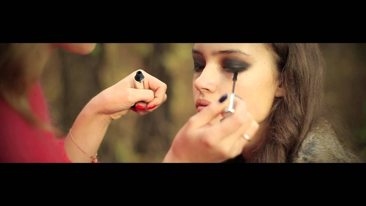 Makeup tutorial by Angelika Baklaha: Сlassic smoky eyes - YouTube