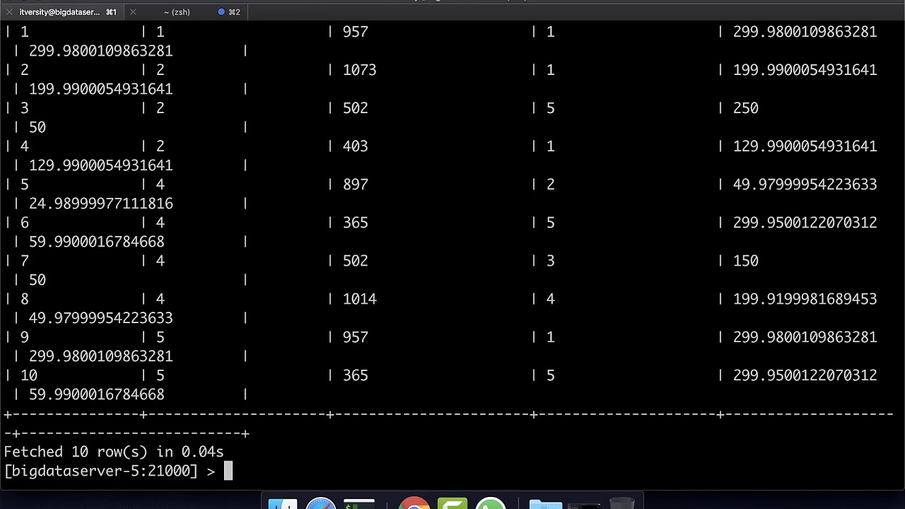 Running Queries using Impala Shell - YouTube