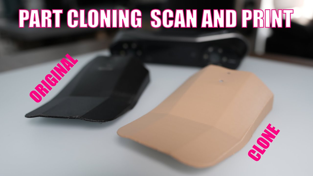 Part Cloning Scan and Print with CR Scan Raptor - No CAD or Post ...