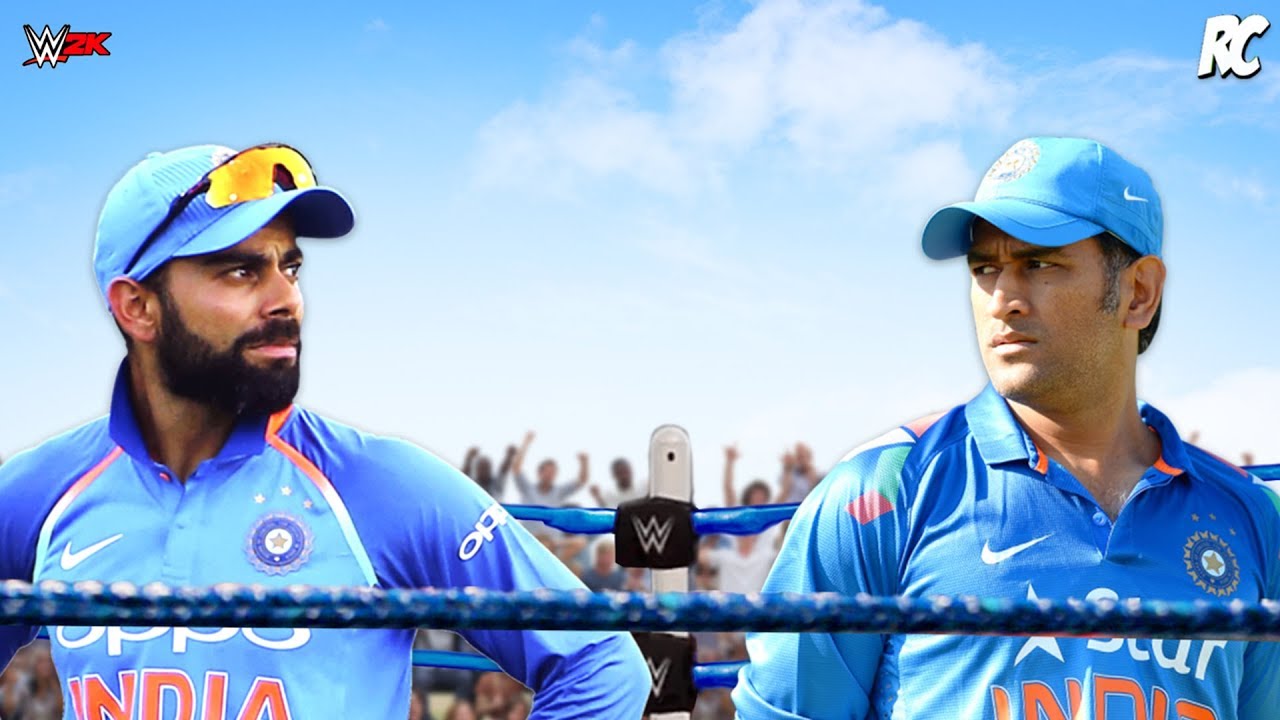 Virat Kohli vs MS Dhoni WWE Fight – Dhoni vs Kohli fight 2020 - YouTube