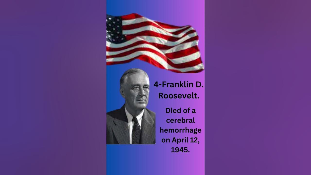 5 American Presidents Who Died In Office. - YouTube