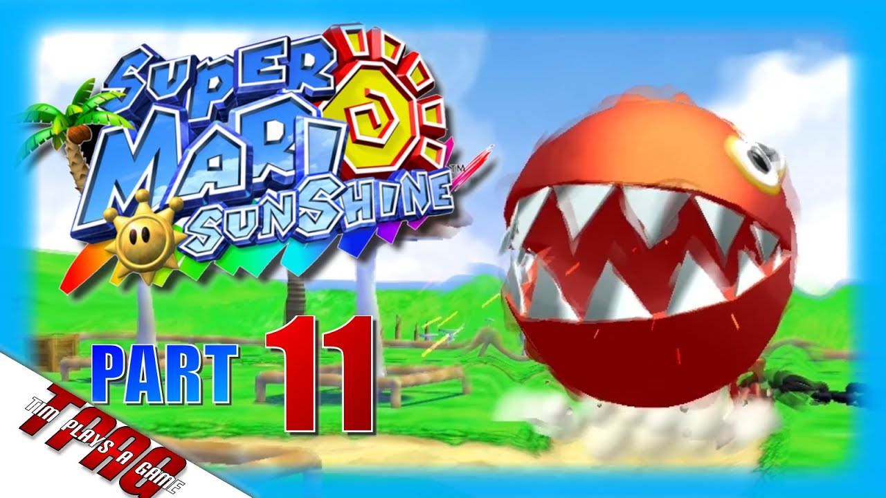 Chain Chomp's Bath | Super Mario Sunshine (Part 11) | TPAG - YouTube