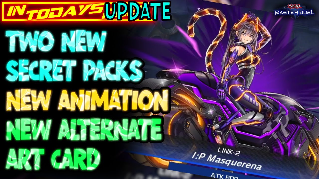 MASTER DUEL | NEW UPDATE - NEW IP MASQUERENA ANIMATION ! - YouTube