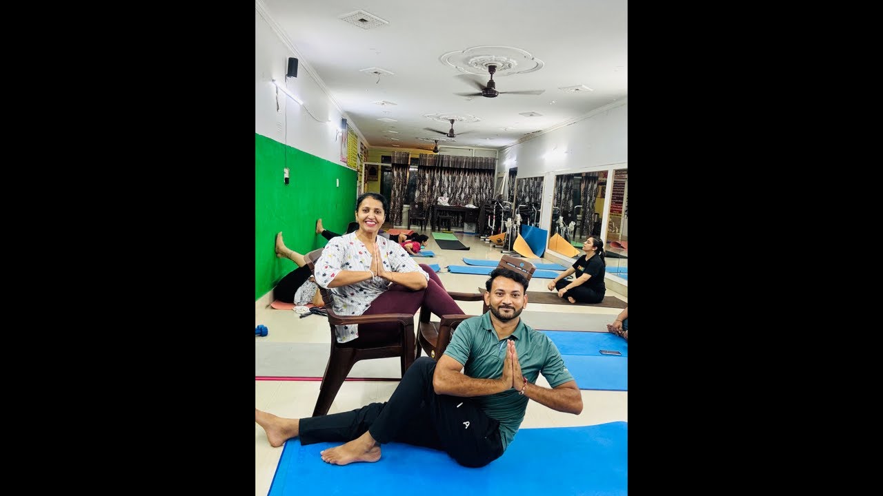 Try to do some asanas and variations just sitting on a chair/Evening ...