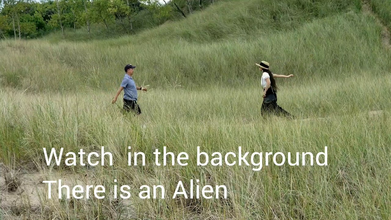 Alien Caught On Camera During Shooting A Video - YouTube