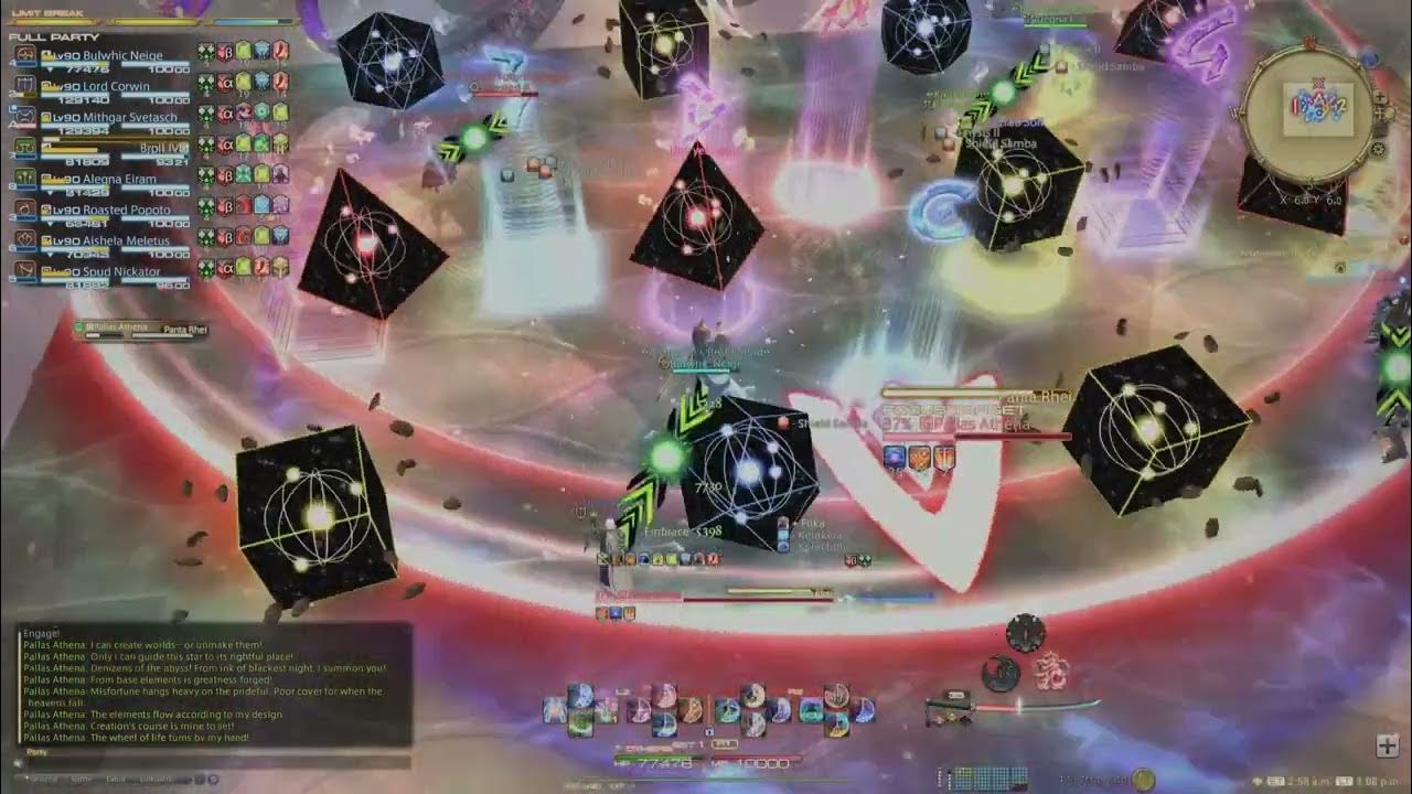FINAL FANTASY XIV: P12S Phase 2 Clear - YouTube