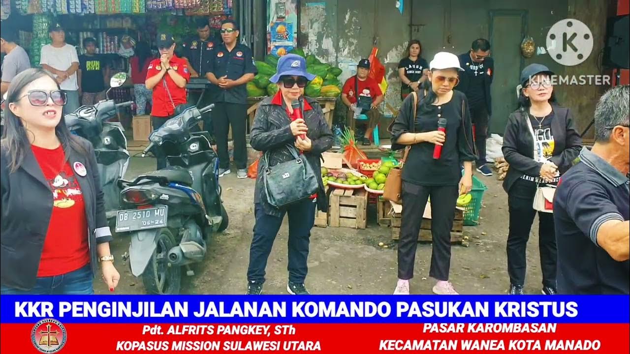 Lagi Viral | KKR Penginjilan KOPASUS MISSION di Pasar Karombasan Membawa Jiwa Datang Kepada ...