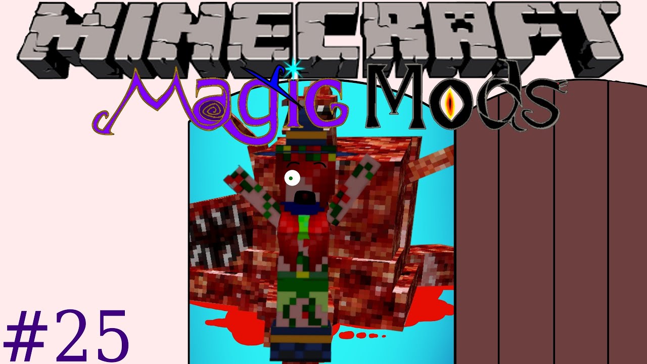 Minecraft Magic Mods. ep.25 Angering the Shoggoth! - YouTube
