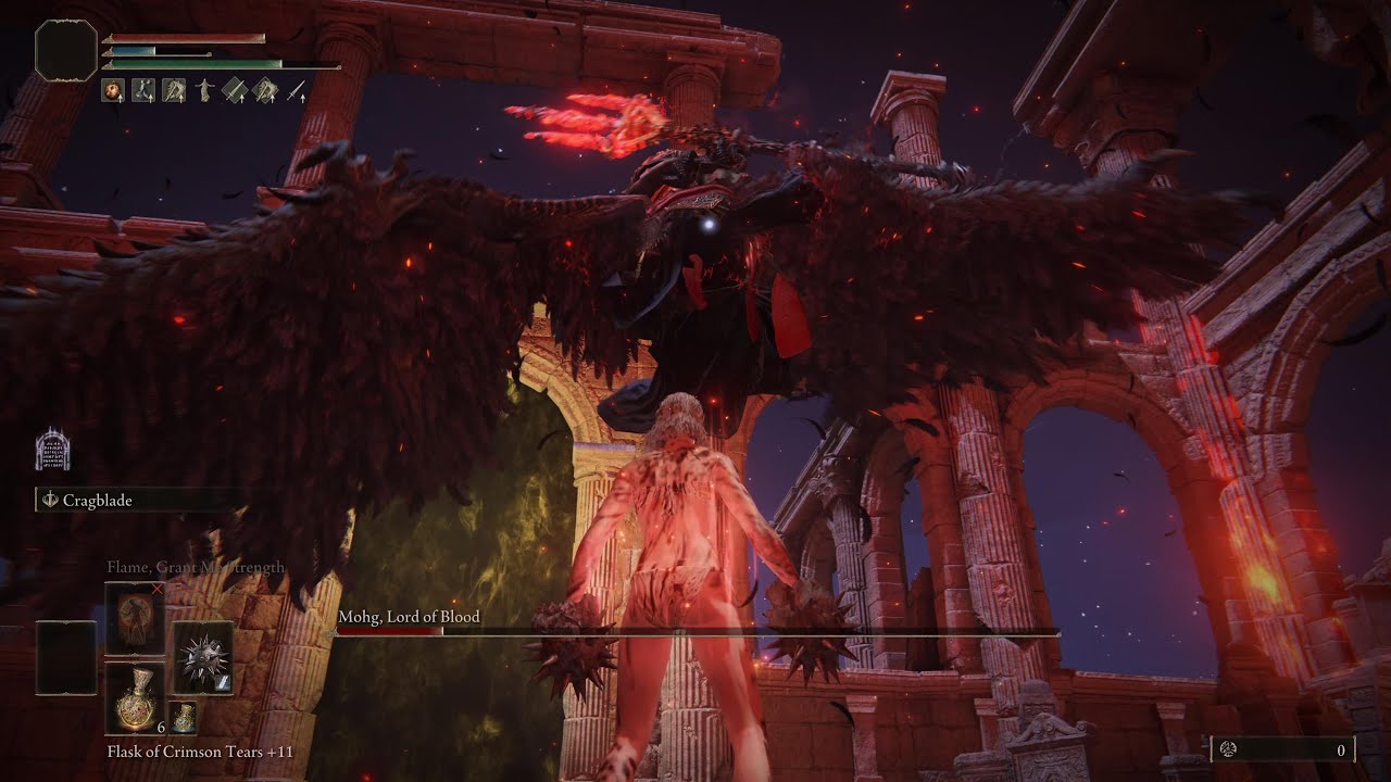 Elden Ring - Lvl 1 RL1 No Hit vs. Mohg (Nihil Damage Only) | PS5 4K ...