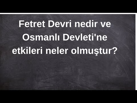 Fetret Devri nedir ve Osmanlı Devleti'ne etkileri neler olmuştur? 10. SINIF TARİH 1. DÖNEM YAZILI