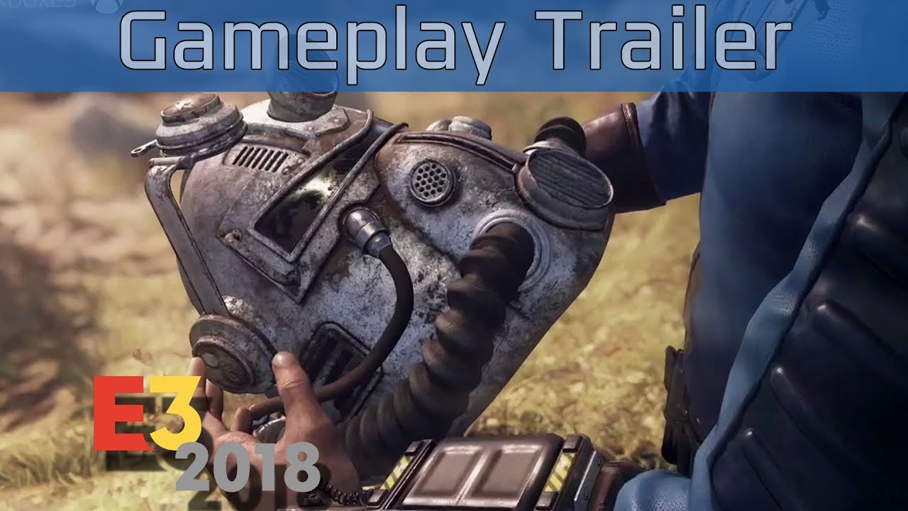 Fallout 76 - E3 2018 Gameplay Trailer [HD] - YouTube