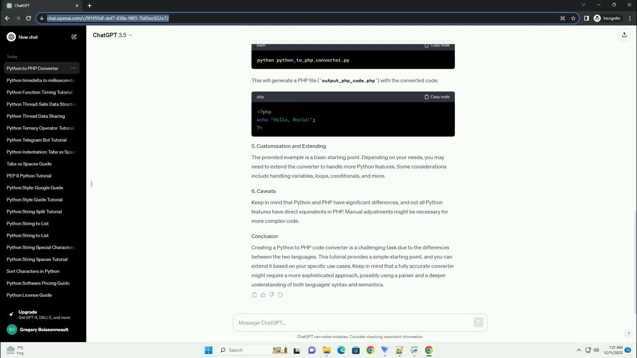 python to php code converter online - YouTube