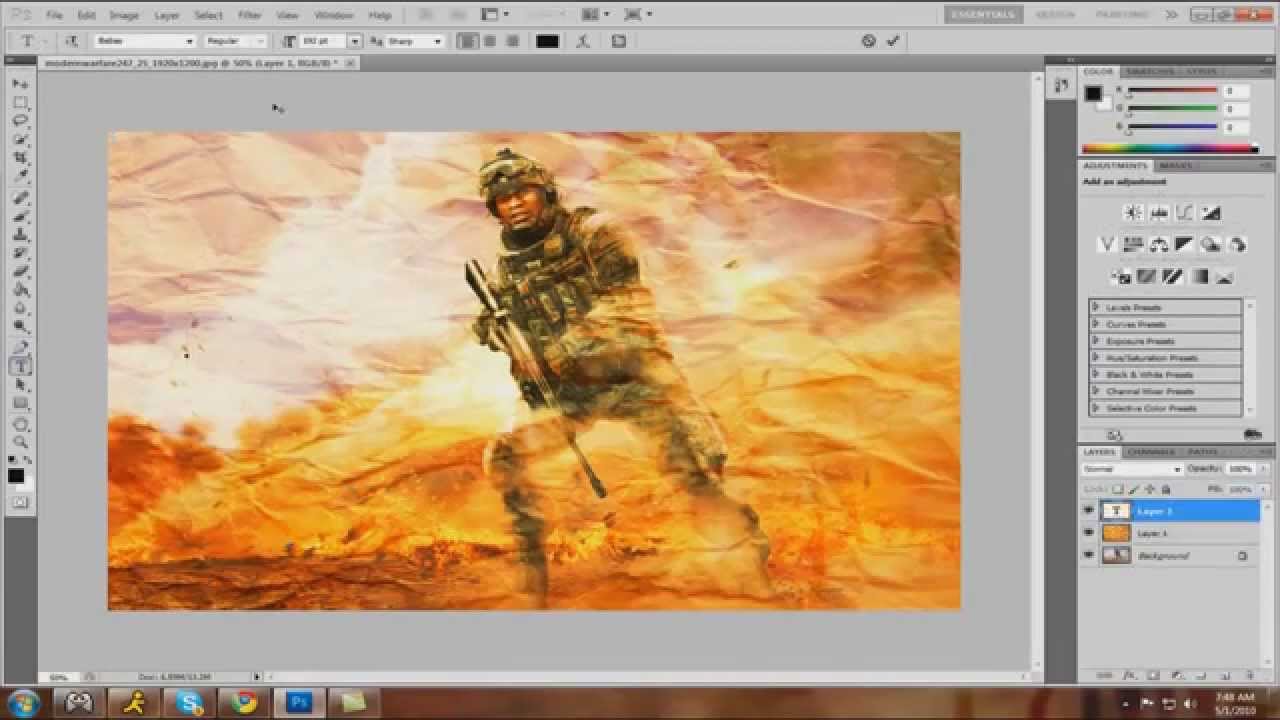 Photoshop Speed Art #5 - YouTube