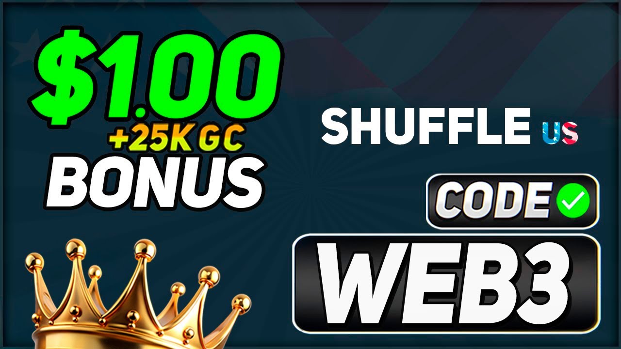 Shuffle US Promo Code "GET" — Get $1 Shuffle Cash + 25K Gold Coins ...
