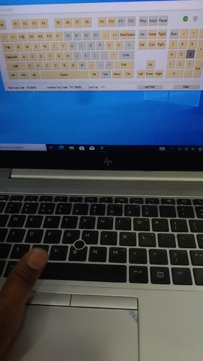 automatic Pressed keys HP laptop elite book 840 G5 keyboard issue #dpew #shorts #video #keyboard ...