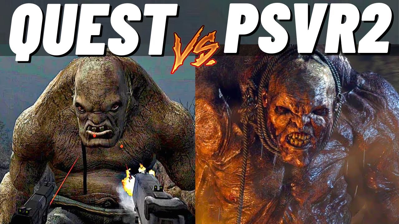 RESIDENT EVIL 4 PSVR2 VS QUEST ULTIMATE COMPARISON! - YouTube