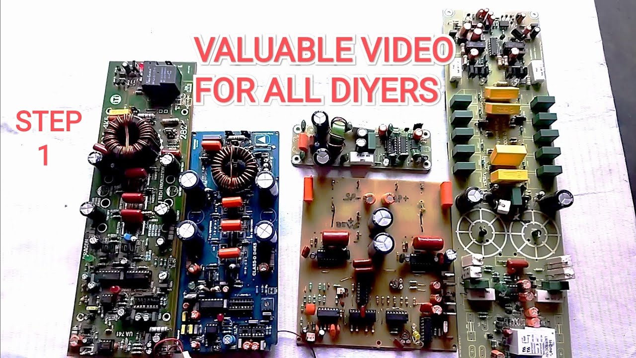 class d board repair video - YouTube