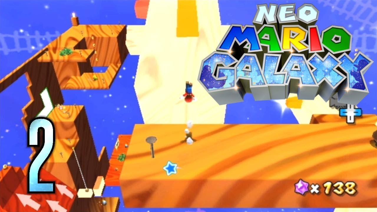 Neo Mario Galaxy - Part 2 - Ein bekannter Hin­der­nis­par­cours - YouTube