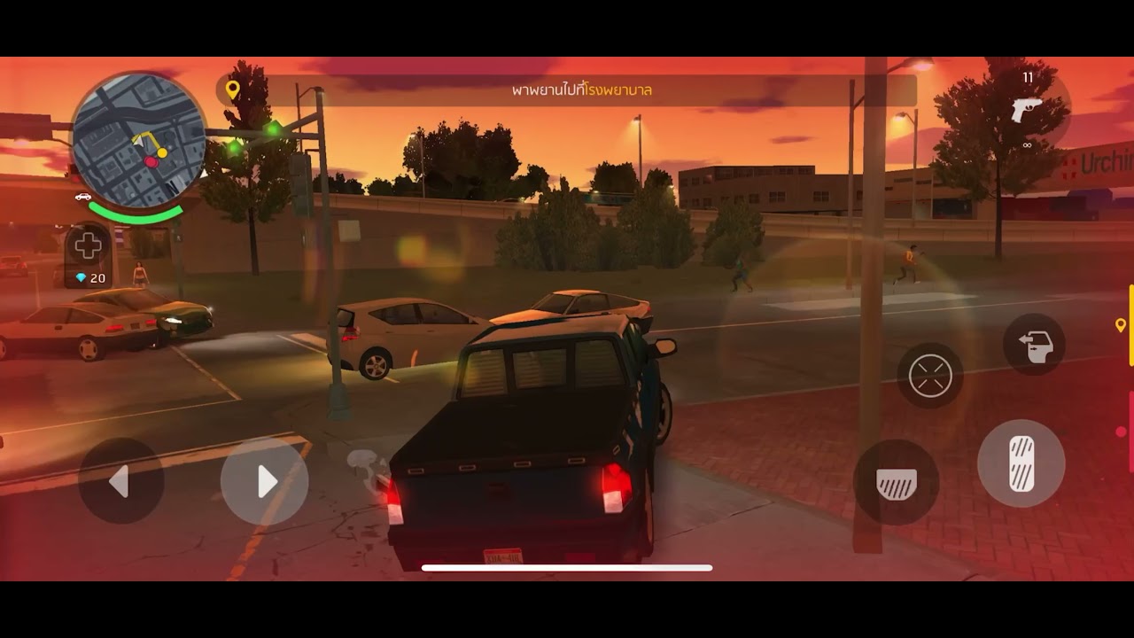 Gangstar 5 | E.P 2 | ตอนปกป้องพยาน. - YouTube