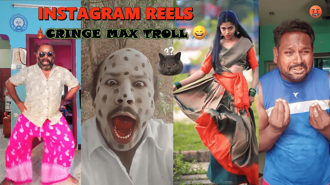 INSTAGRAM REELS CRINGE TROLL | ULTIMATE FUNNY TROLL😹 #trending # ...