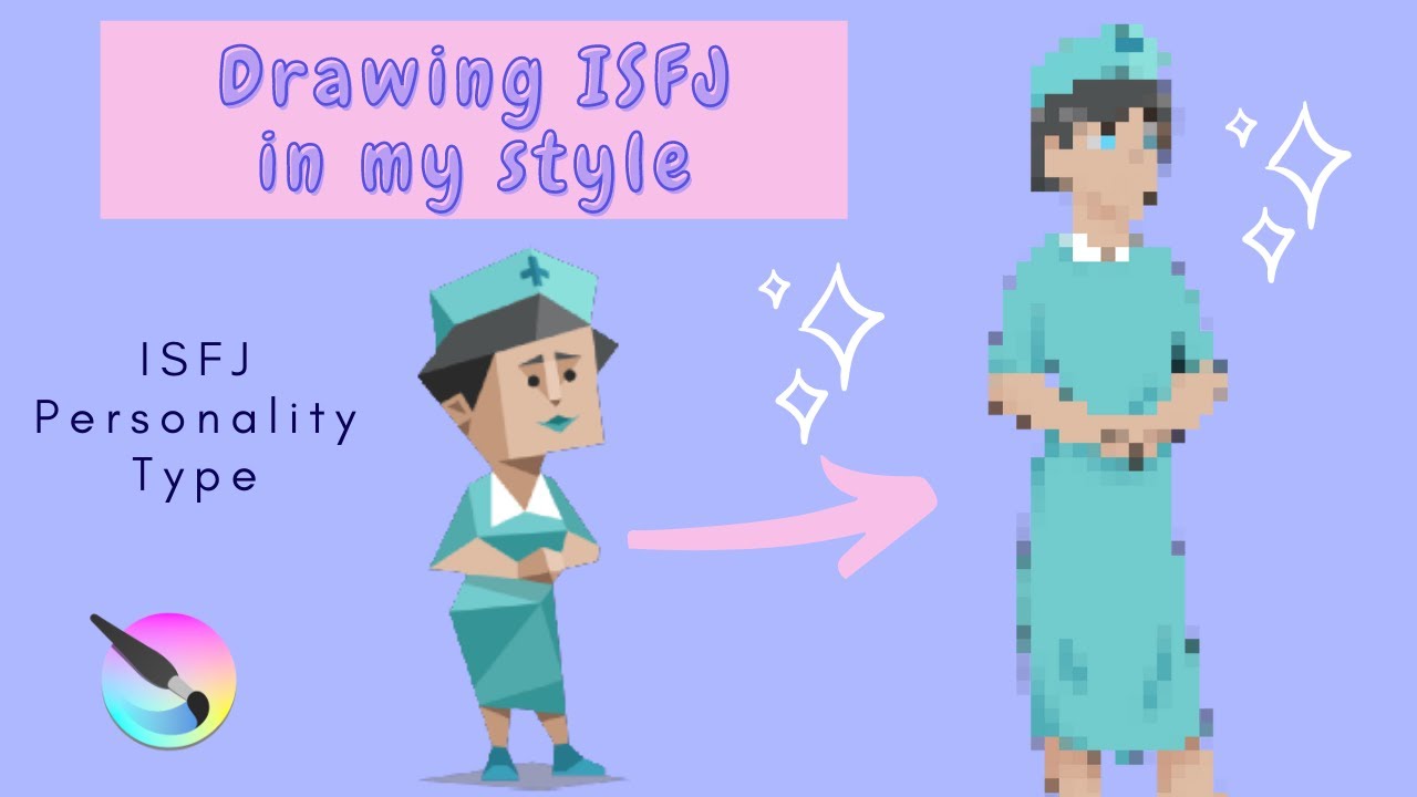 Drawing Personality Types - ISFJ (part 1) - YouTube