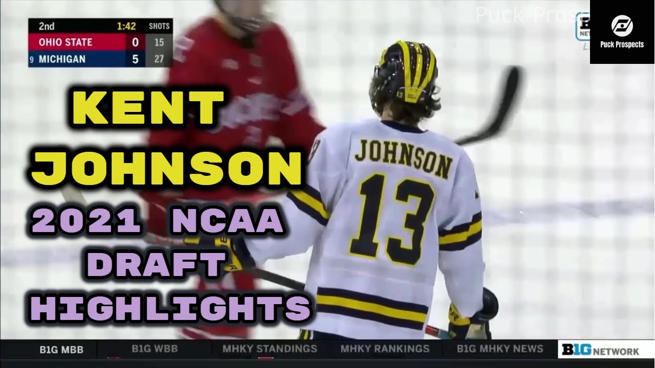 Kent Johnson 2021 NCAA Draft Year Highlights - YouTube