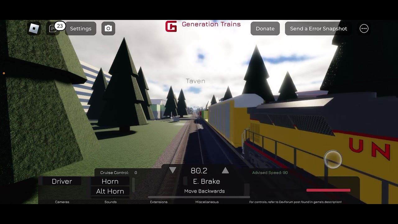 Playing generation trains on Roblox - YouTube