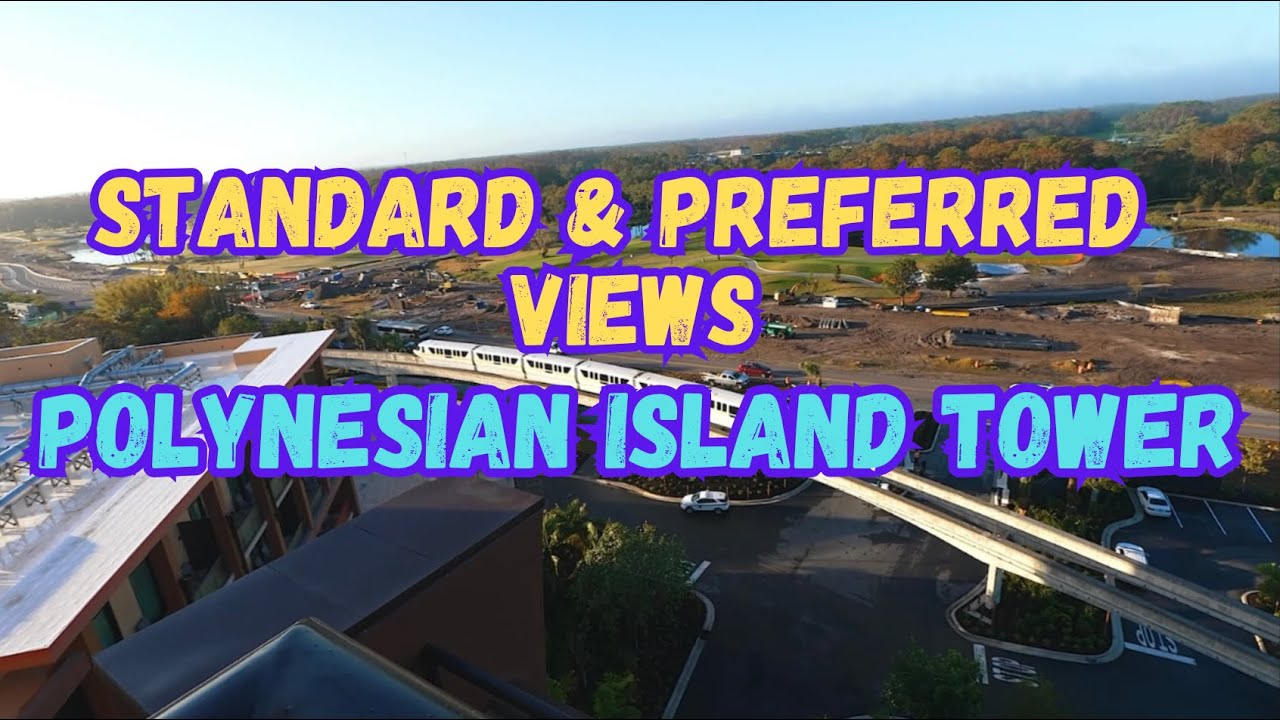 Standard & Preferred Views First Look | Polynesian Island Tower - YouTube