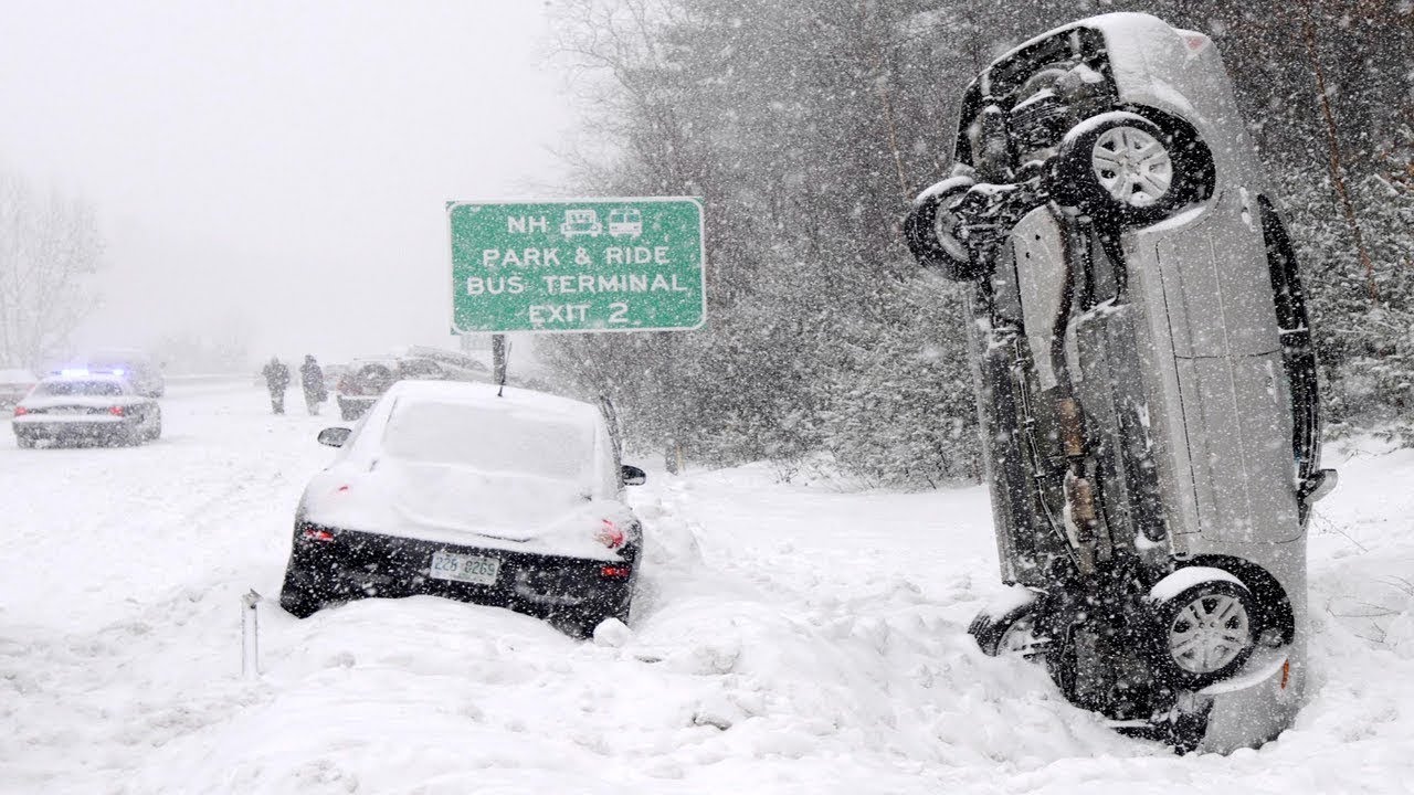 Icy Road Fails Compilation – Real Winter Driving Disasters - YouTube