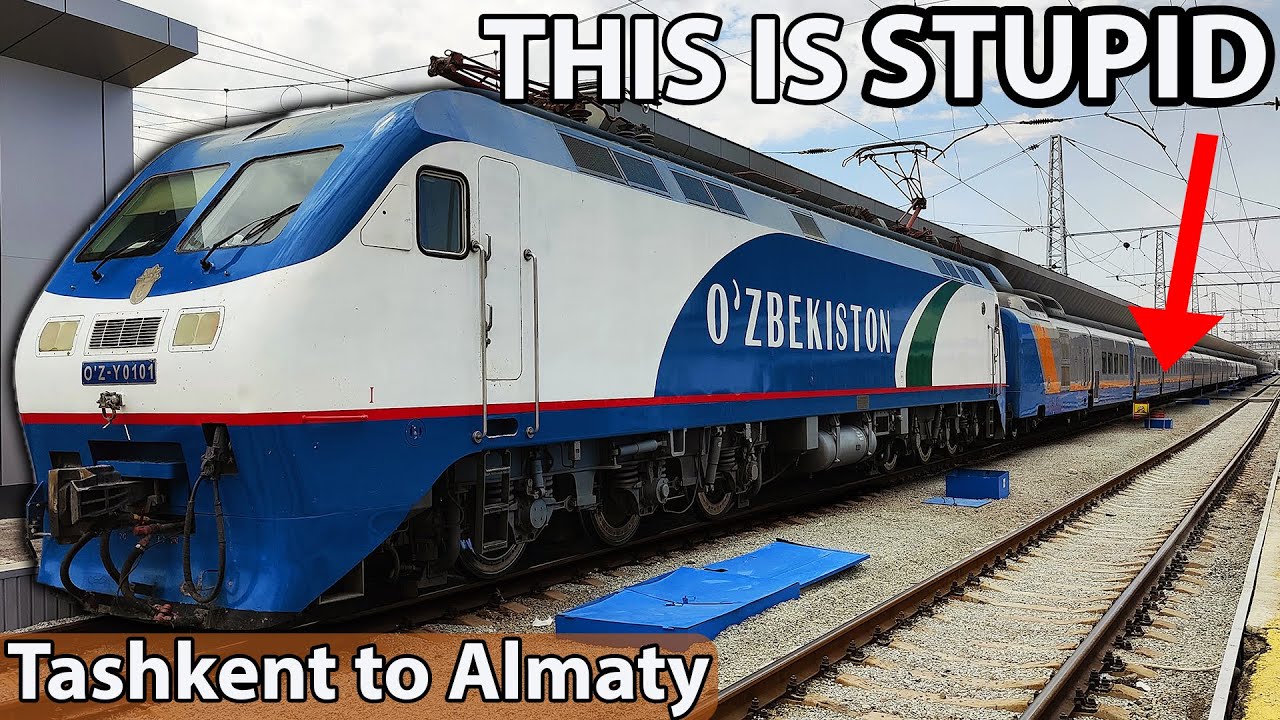 The Problem with the LUXURY Night Train from Tashkent to Almaty - YouTube