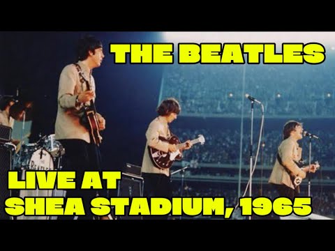 The Beatles- Live At Shea Stadium,1965 (Full Concert with Photos)