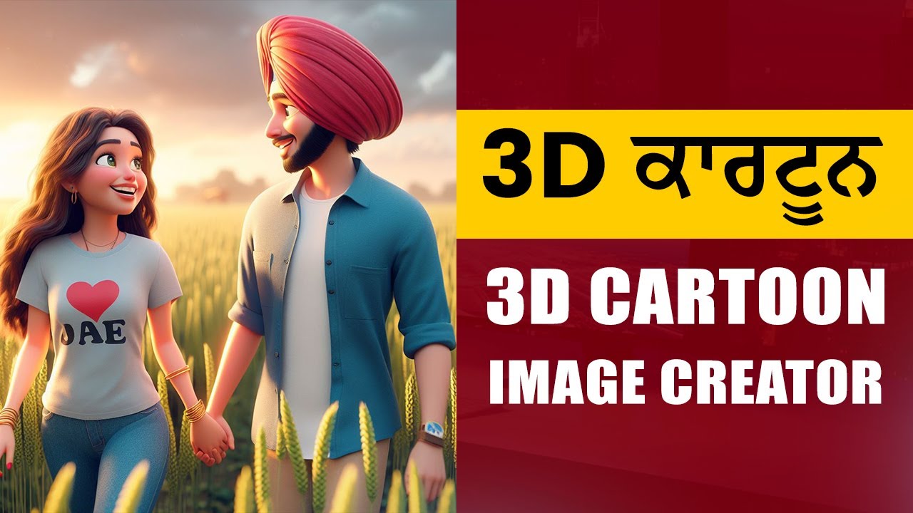 Create 3d cartoon image || Ai Image Generator Free - YouTube