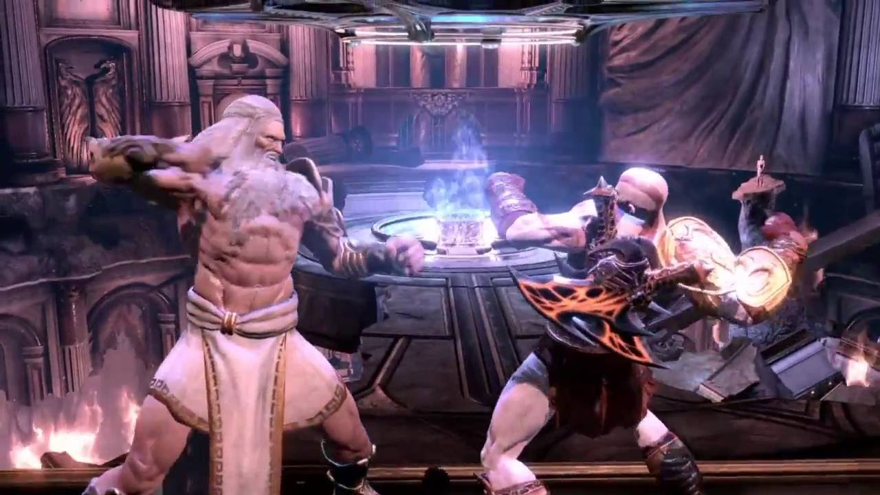 God Of War® Iii Remastered Kratos Vs Zeus {fr} Hd Youtube