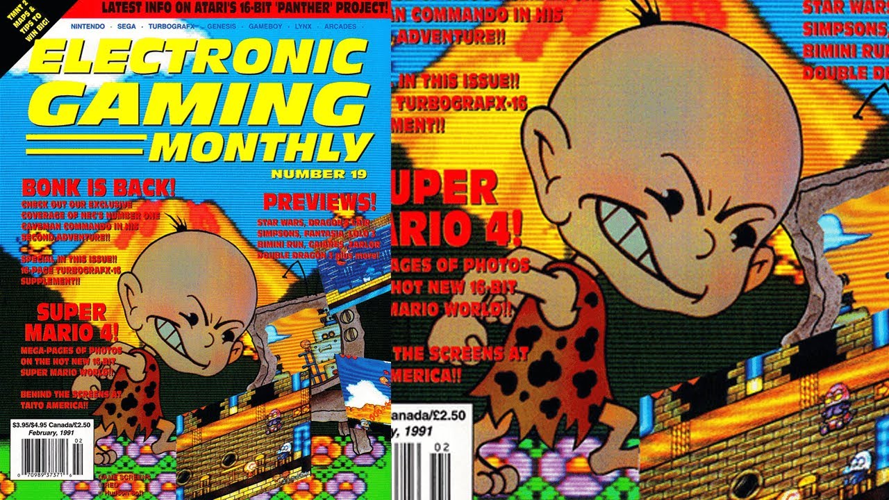 Electronic Gaming Monthly Issue 19 (Feb 1991) - YouTube