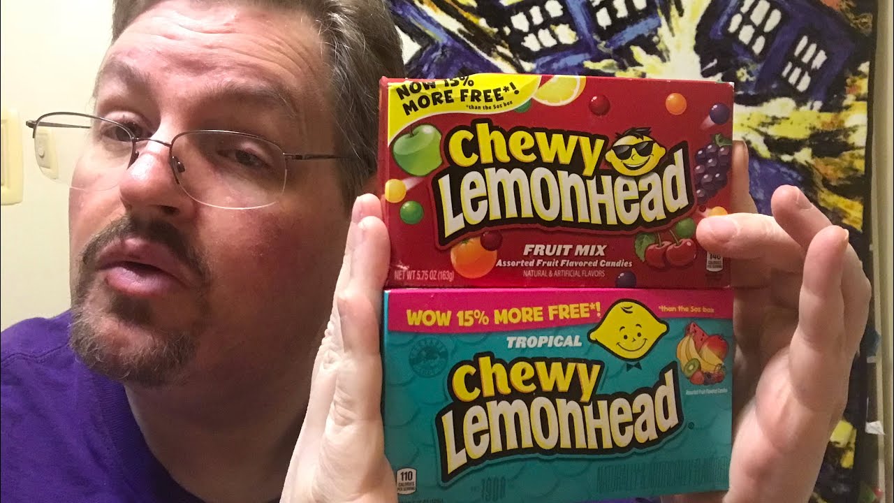 Too Sweet : Chewy Lemonhead Fruit Mix and Tropical mix 🍋🍇🍒🍏🍊 - YouTube