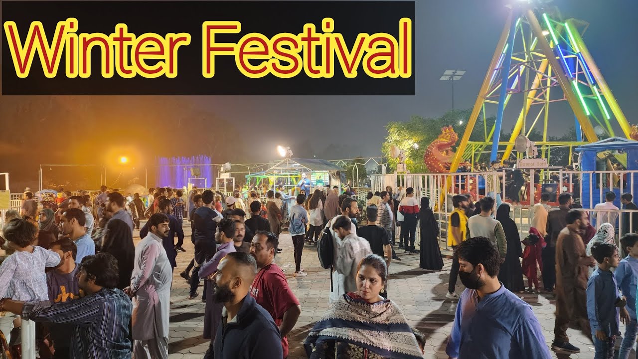 Winter Festival Jillani Park Lahore | Race Course Park Mela | Spring ...