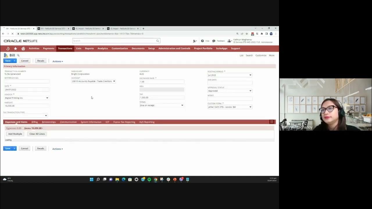 Centralised Purchasing and Billing in NetSuite by PKF Digital - YouTube