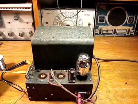 Eveready 1930 Radio Model 31 PT6 - YouTube