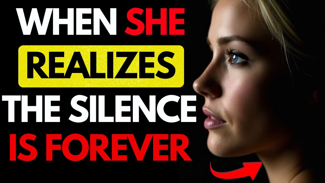 When She Realizes the Silence is Forever... | Male Psychology Secrets ...