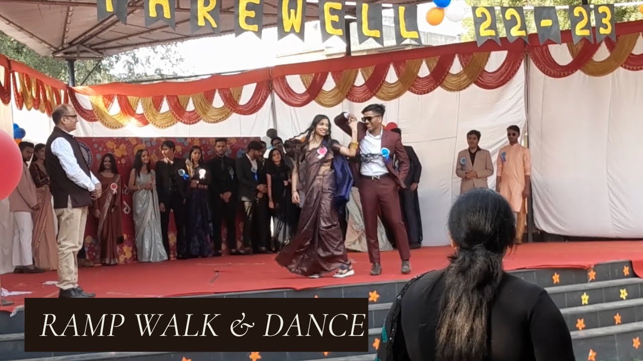 Farewell ramp walk in school ️|Farewell dance party | 💃🏻🕺🏻Ingraham ...
