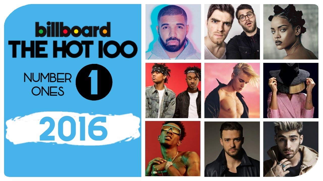 Billboard Hot 100 Number Ones of 2016 - YouTube