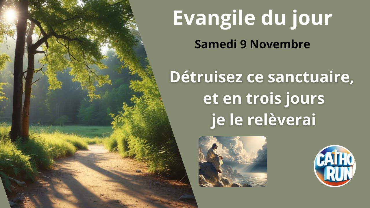 Parole & évangile du jour: Samedi 9 Novembre # Psaume 45 (46) Chant ...