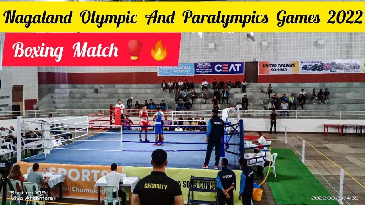 Boxing Match Of The Nagaland Olympic And Paralympics Games 2022 | Rk ...