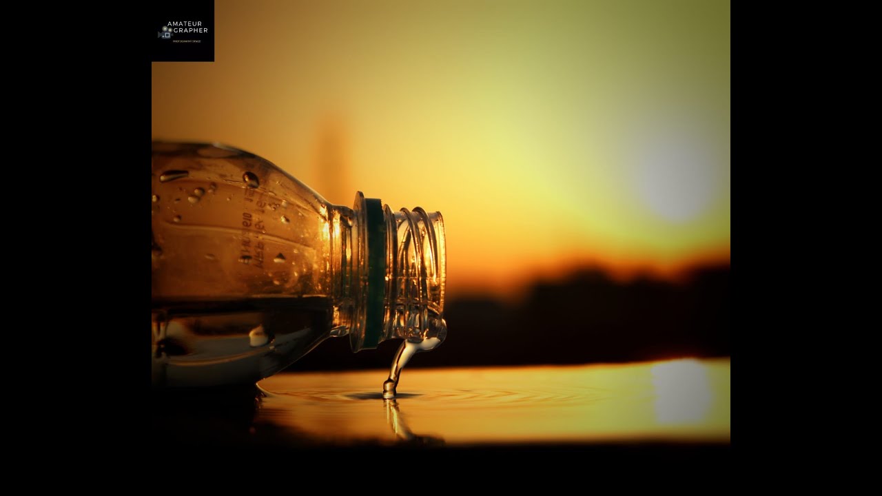 PHOTOGRAPHY WITH WATER BOTTLE (30 SEC. PHOTOGRAPHY TIPS) - YouTube