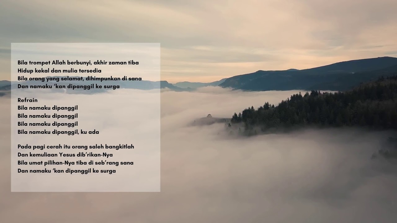 Bila trompet Allah berbunyi - YouTube