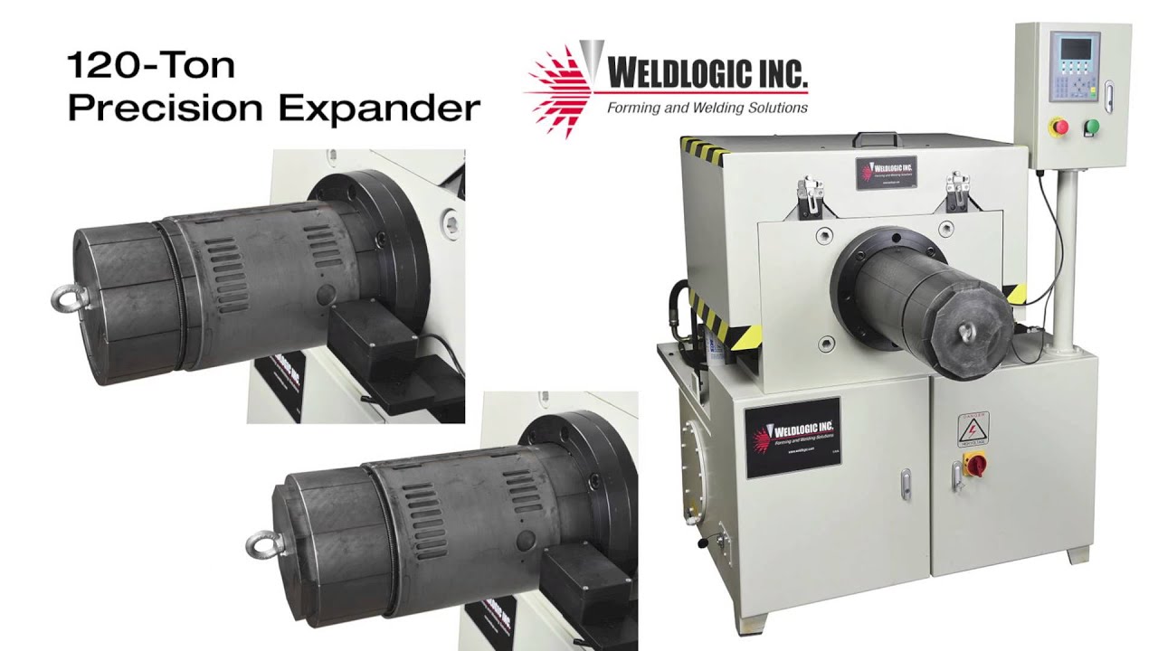 120 Ton Precision Expander by Weldlogic, Inc. - YouTube