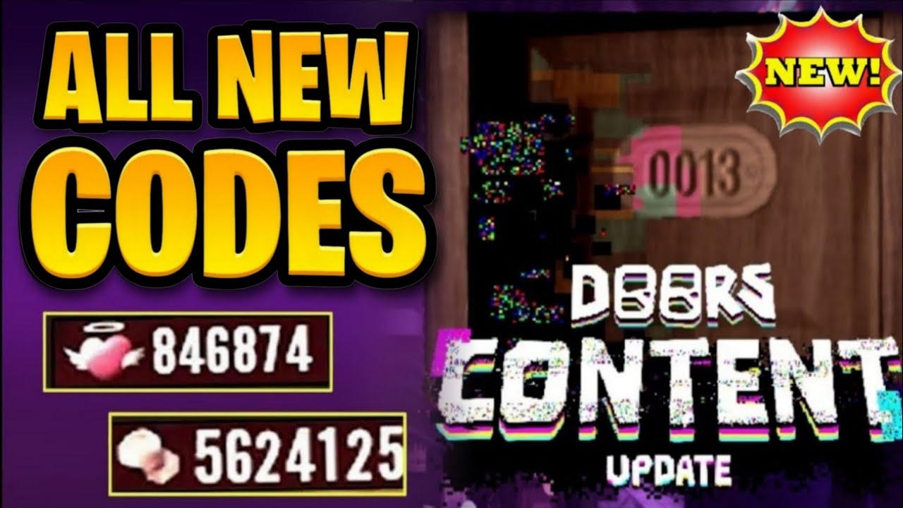 *NEW* ALL WORKING CODES FOR DOORS IN 2025! ROBLOX DOORS CODES - YouTube